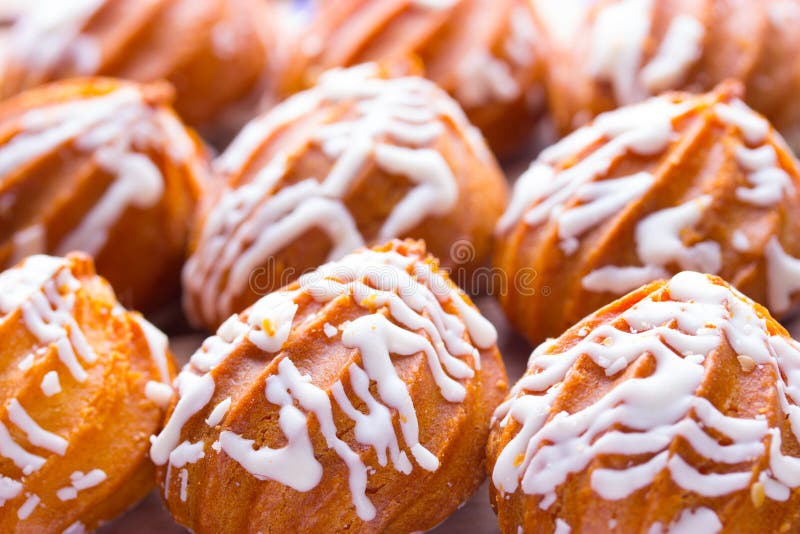 Closeup of a Group of Assorted Cookies. Stock Photo - Image of butter ...