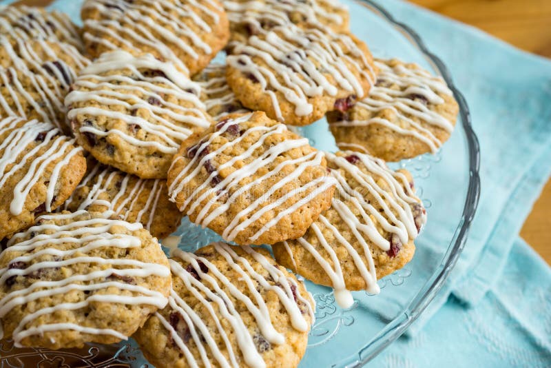 Closeup of a Group of Assorted Cookies Stock Image - Image of cinnamon ...