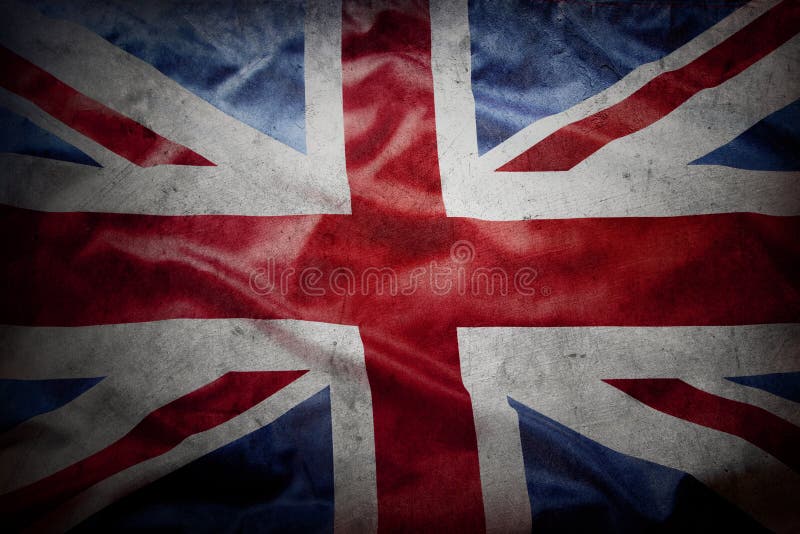 Grunge British flag stock photo. Image of britain, flagquot - 262752270