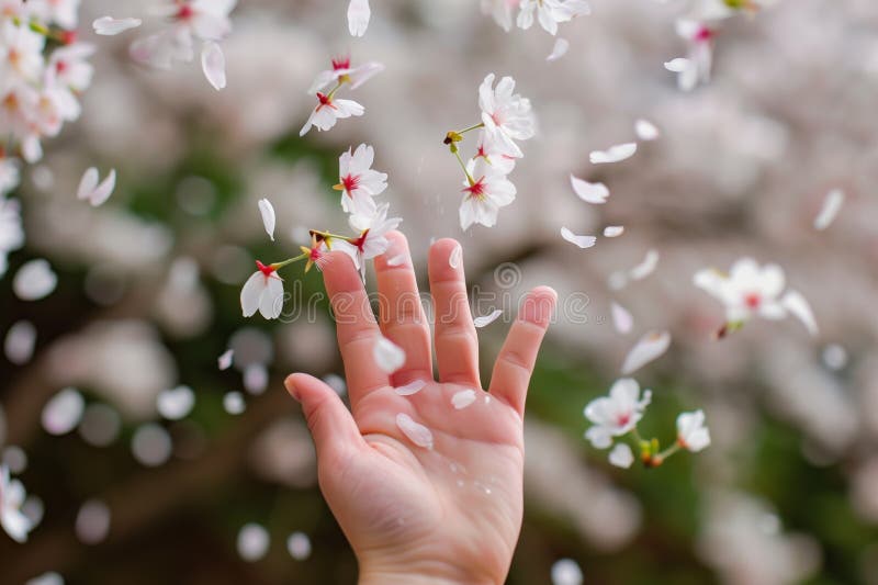 Hand Catching Petals Stock Photos - Free & Royalty-Free Stock Photos ...