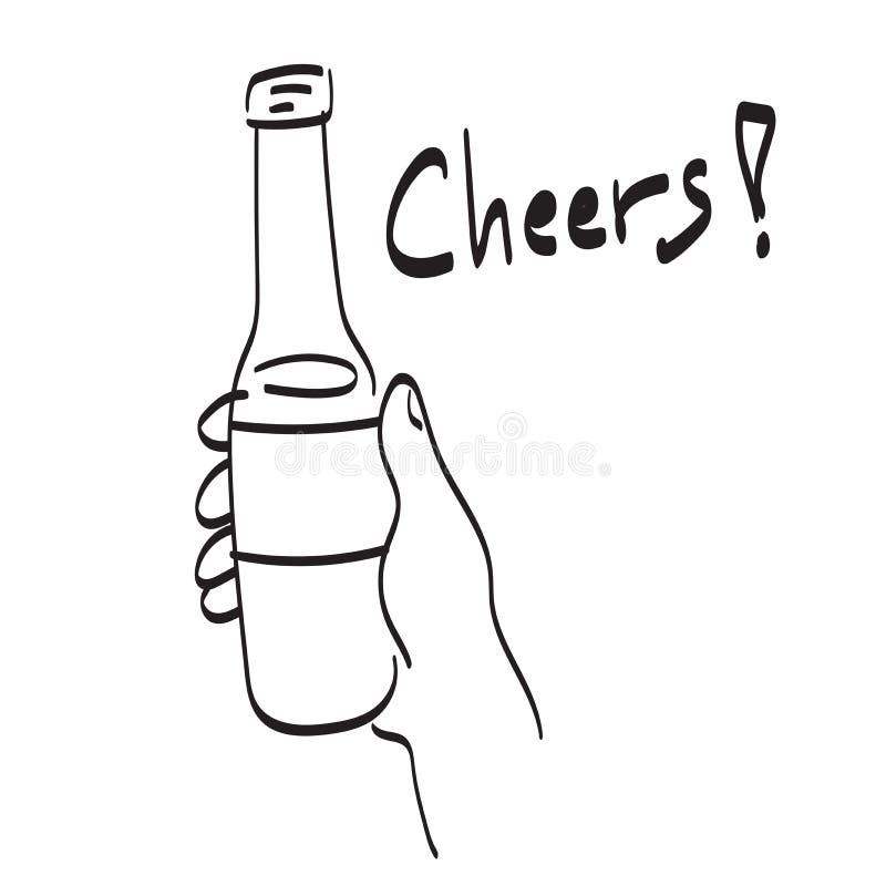 Closeup Hand Holding a Reusable Water Bottle. Empty Glass Bottle in ...