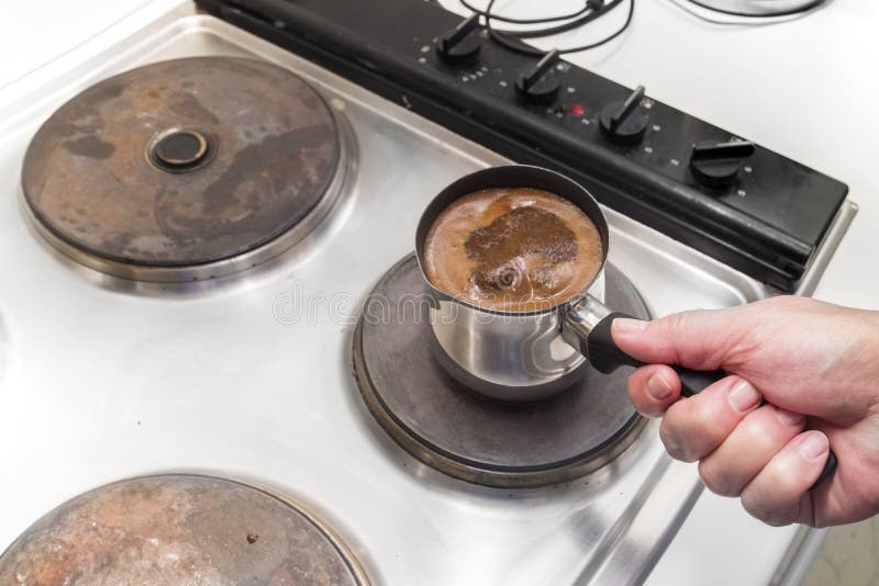 Coffee is ready stock image. Image of coffee, lifestyle - 155200987