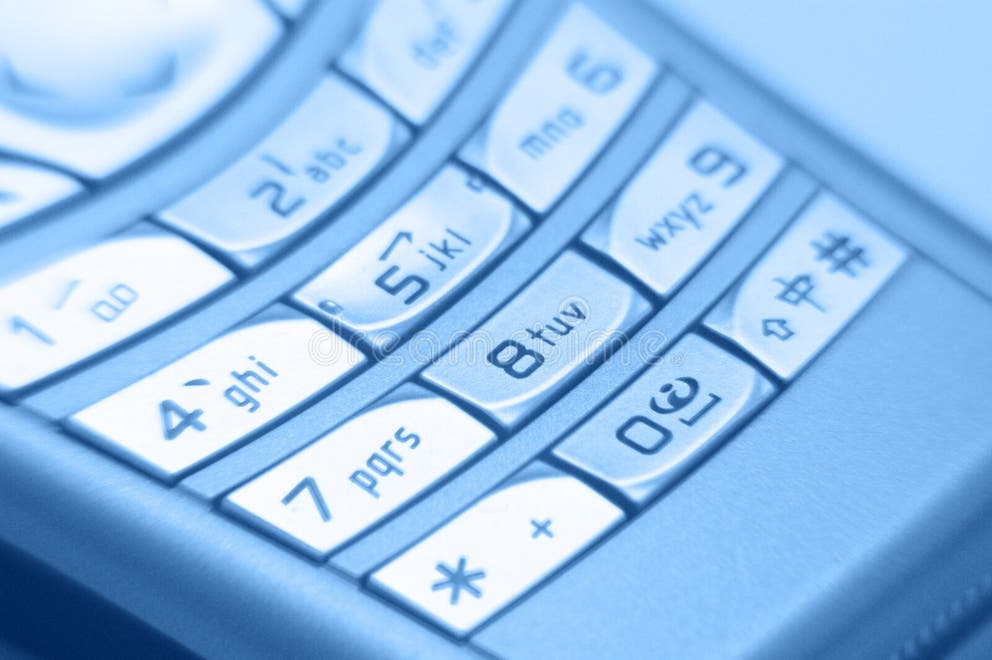 Closeup of Handphone stock image. Image of isolated, home - 336609