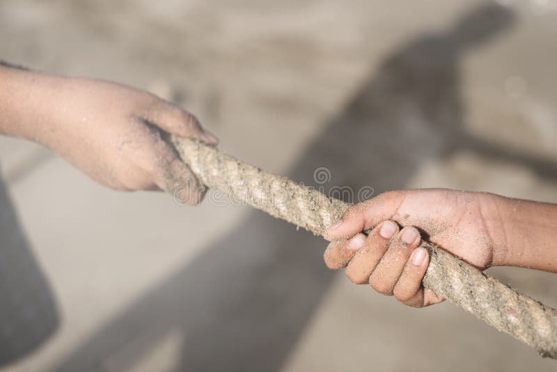 Pulling Hands stock photo. Image of success, strong, together - 8584238