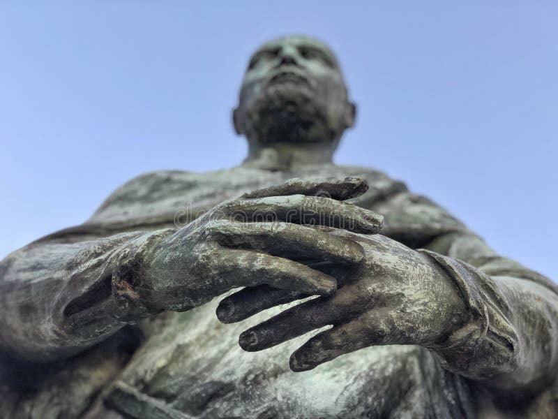 Closeup hands of a statue stock image. Image of rome - 150645155