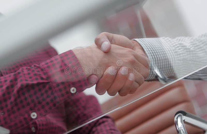 Closeup.handshake Colleagues Stock Photo - Image of corporate, gesture ...