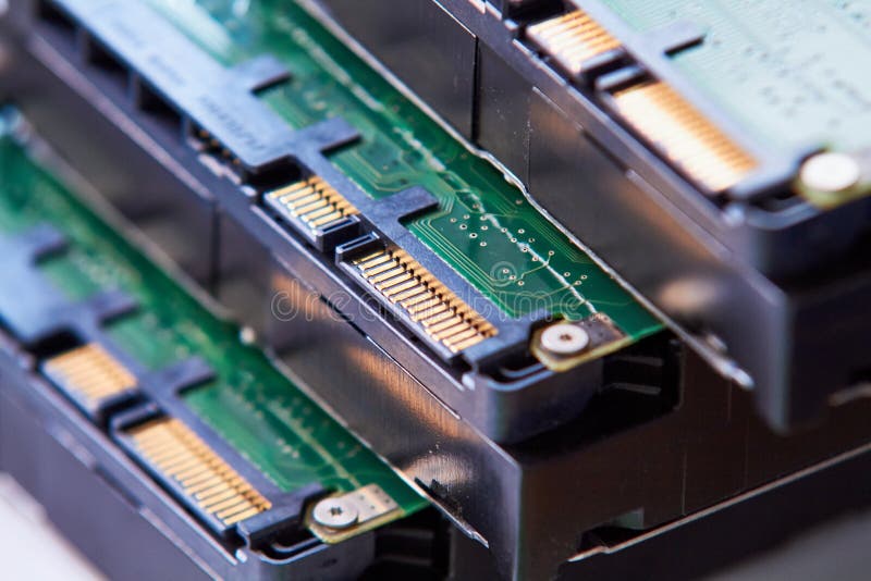 Connection hard disc drive stock image. Image of electrical - 33691803