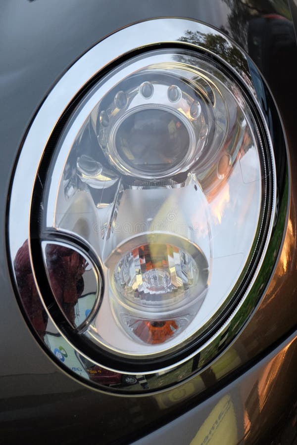 Closeup of a head light stock image. Image of headlight - 36829263
