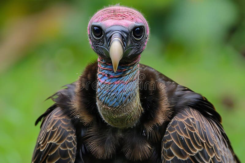 A Closeup of the Head and Neck, Showing Intricate Patterns on Its ...