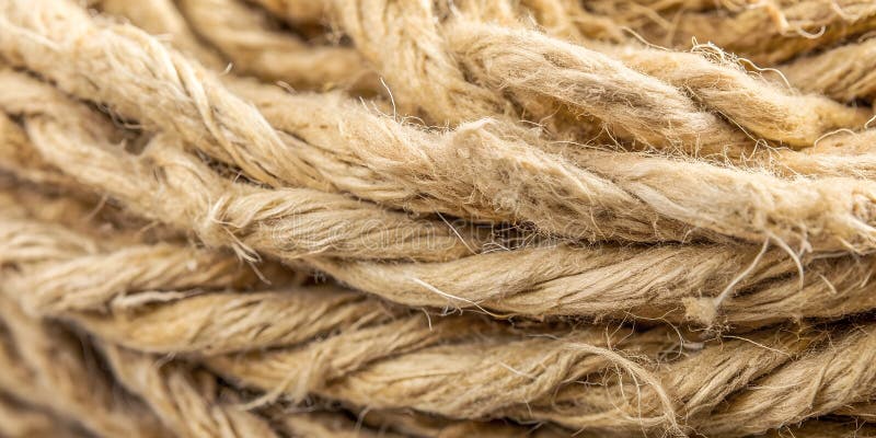 Closeup of Hemp Wool an Ecological Insulation Material Which is ...