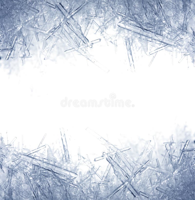 Ice Crystal Border