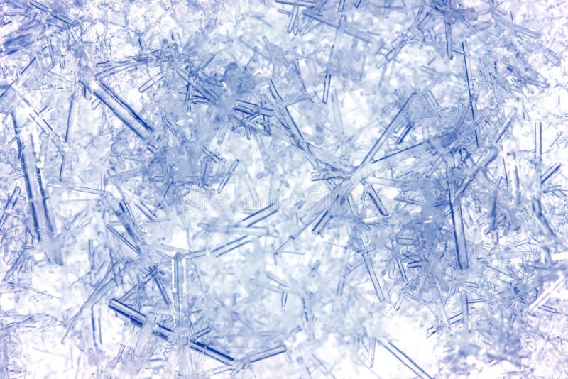 Closeup of ice crystals stock image. Image of closeup - 7100721
