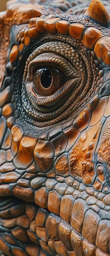 Closeup of an Iguanodon in Project Management Highlighting Its ...