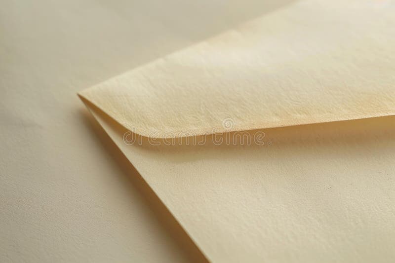 Closeup Image of a Beige Colored Paper with a Visible Texture on a ...