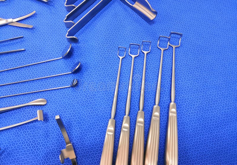 ENT Surgical Instruments stock image. Image of dental - 194868313