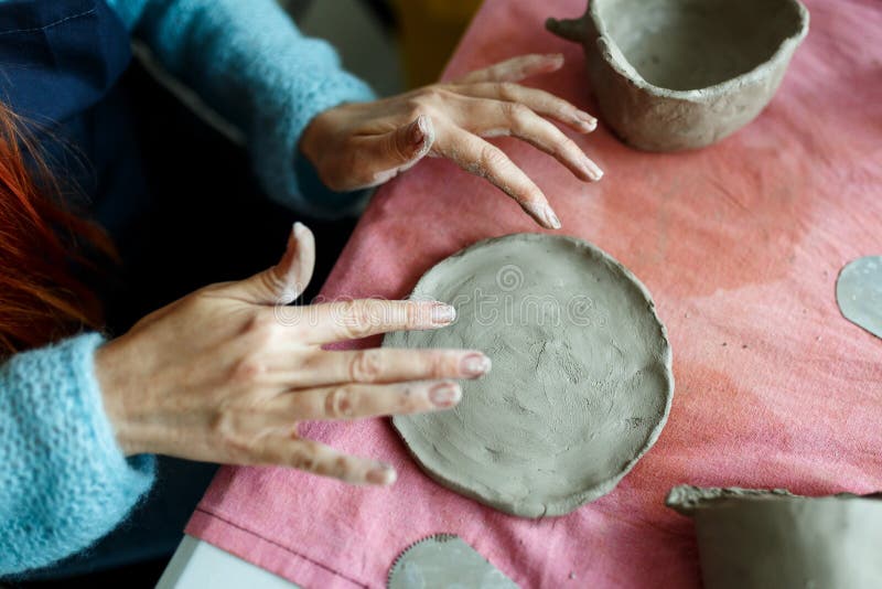 Ceramist Pottery Building Female Stock Photos - Free & Royalty-Free ...
