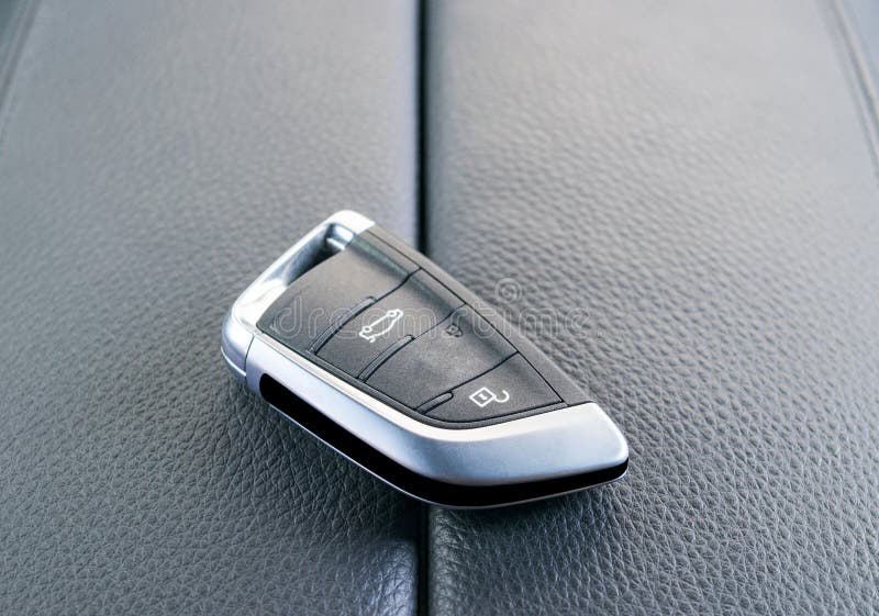 Car Key in Ignition Start Lock Stock Photo - Image of switch, ignition ...