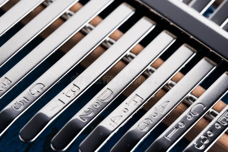 Closeup Kalimba Metal Keys Notes Stock Photos - Free & Royalty-Free ...