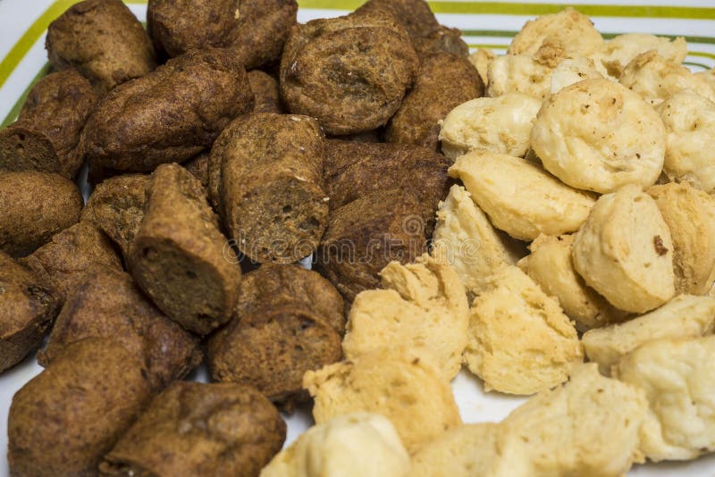 Fried Kikiam Sausage Like Dish Stock Photo - Image of fried, sausage ...