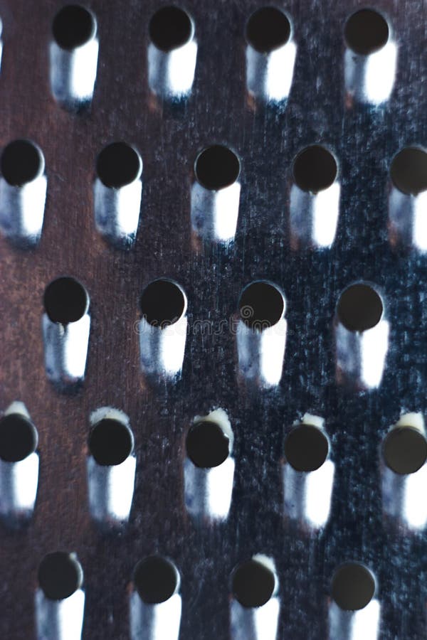 Closeup of a Kitchen Grater Stock Photo - Image of water, sharp: 167141522