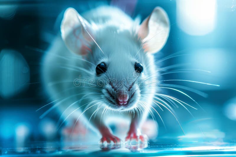 Closeup of Laboratory Mice in Scientist S Laboratory . AI Generated ...