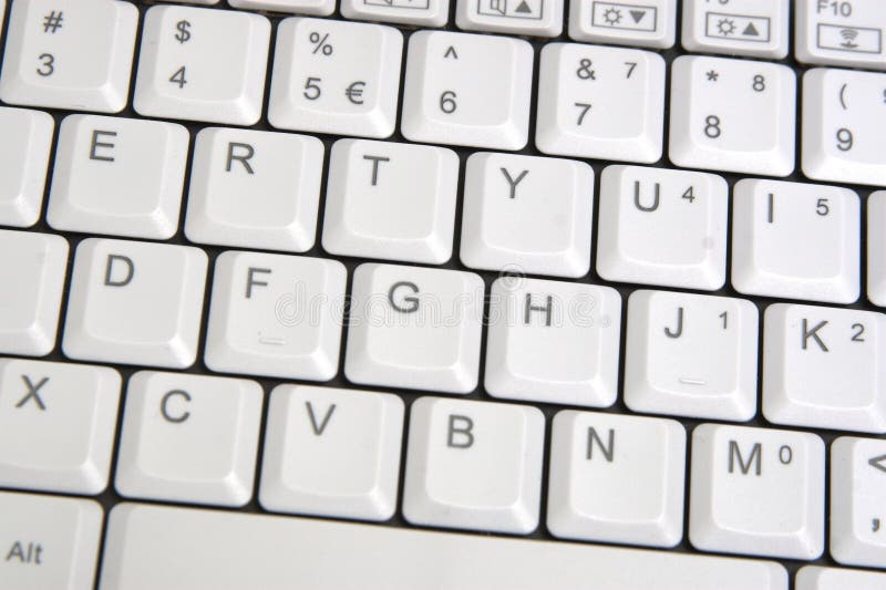 Closeup of laptop keyboard stock photo. Image of office - 2902014