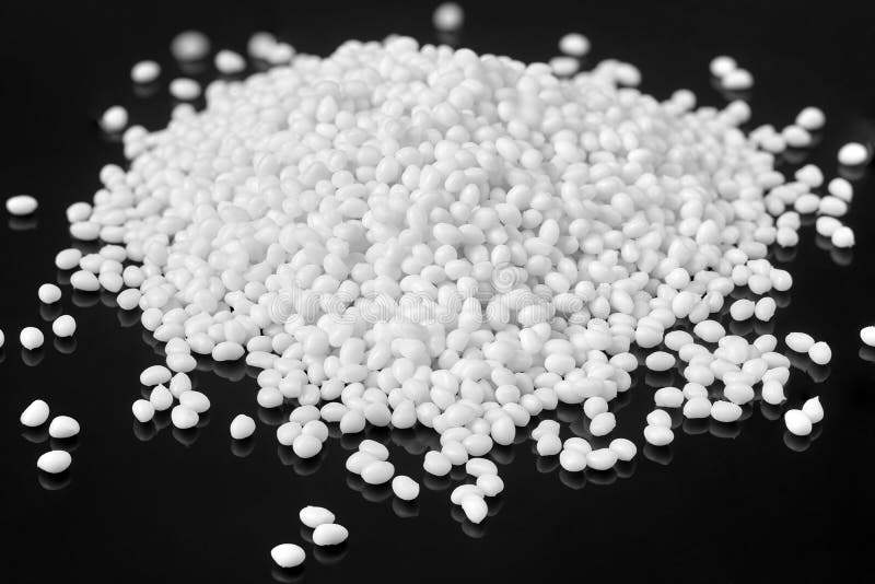 Closeup of a Large Slide of White Plastic Polymer Stock Image - Image ...