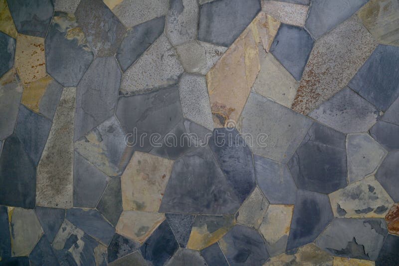 Layered Stone Wall Texture Background for Design and Decoration. Stock ...