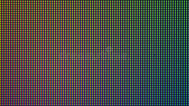 Closeup LED Bulb Diode from Computer Monitor Screen Display. Stock ...