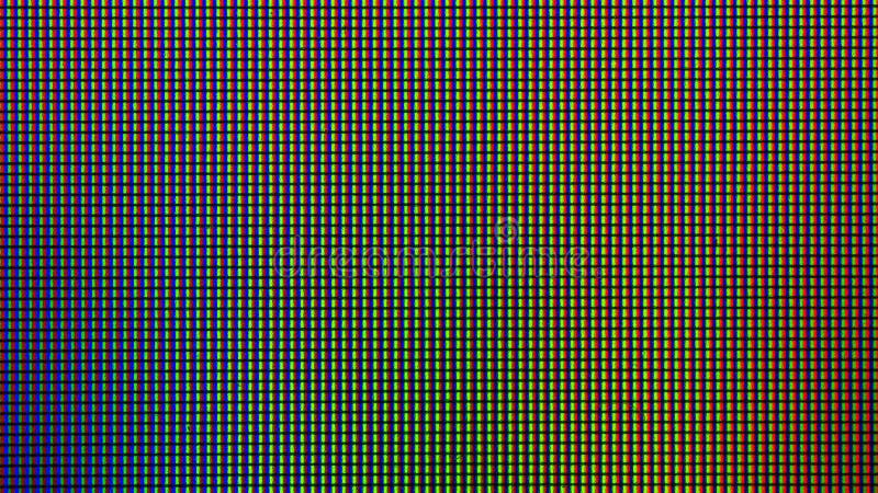 Closeup LED Bulb Diode from Computer Monitor Screen Display. Stock ...