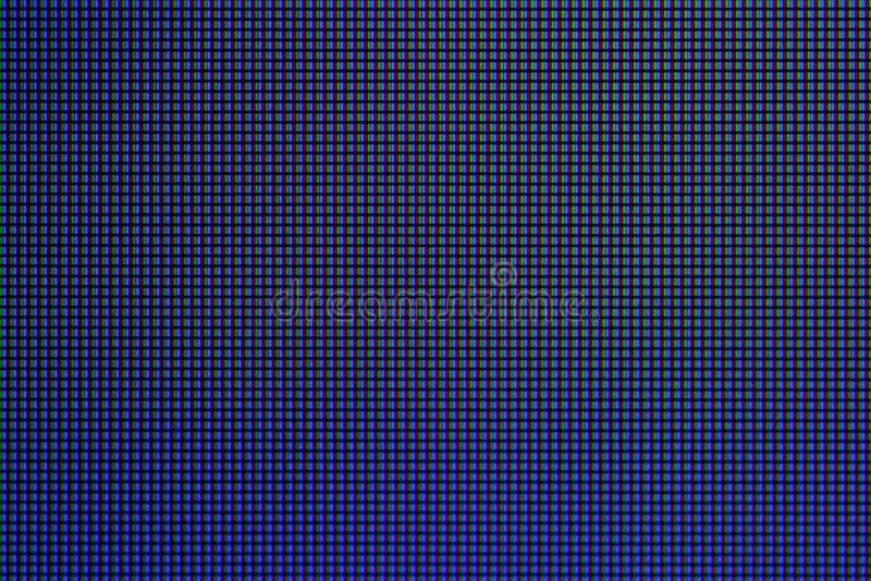 Closeup LED Diode from LED Computer Monitor Screen Display Panel for ...