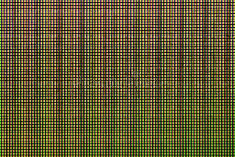 Closeup LED Diode from LED Computer Monitor Screen Display Panel for ...