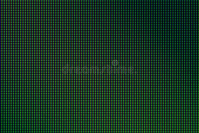 Closeup LED Diode from LED TV or LED Monitor Computer Screen Display ...