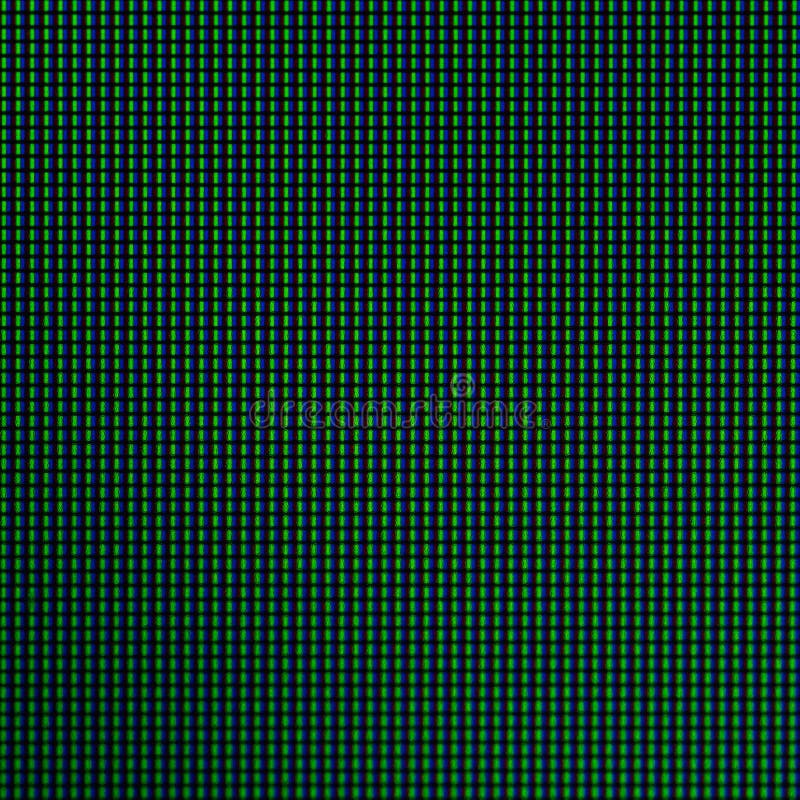 Closeup LED Diode from LED TV or LED Monitor Computer Screen Display ...