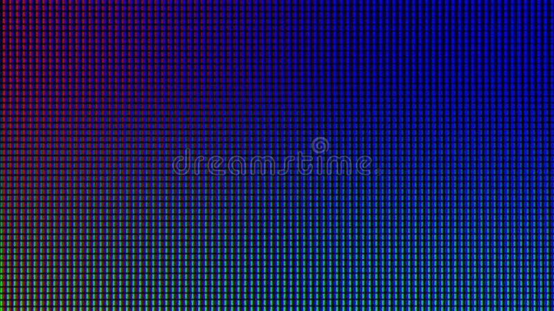 Closeup LED Lights Bulb Diode from Computer Monitor Screen. Stock Image ...