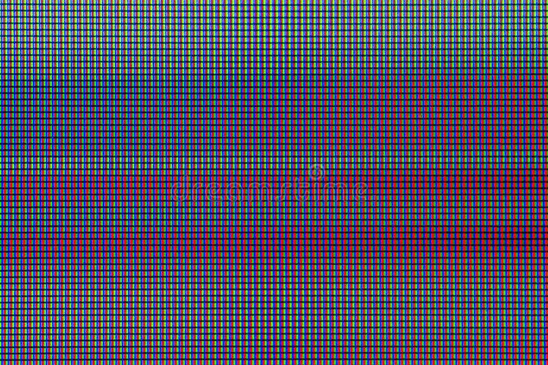 Closeup LED Lights Bulb Diode from LED TV or LED Monitor Screen Display ...