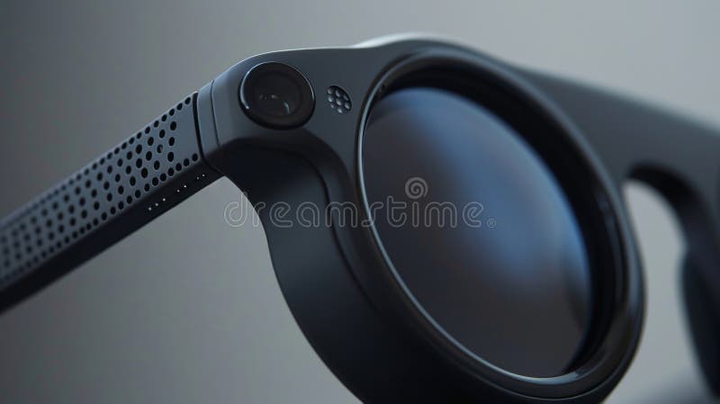 A Closeup of the Lenses of these Smart Sunglasses Which are Made of a ...