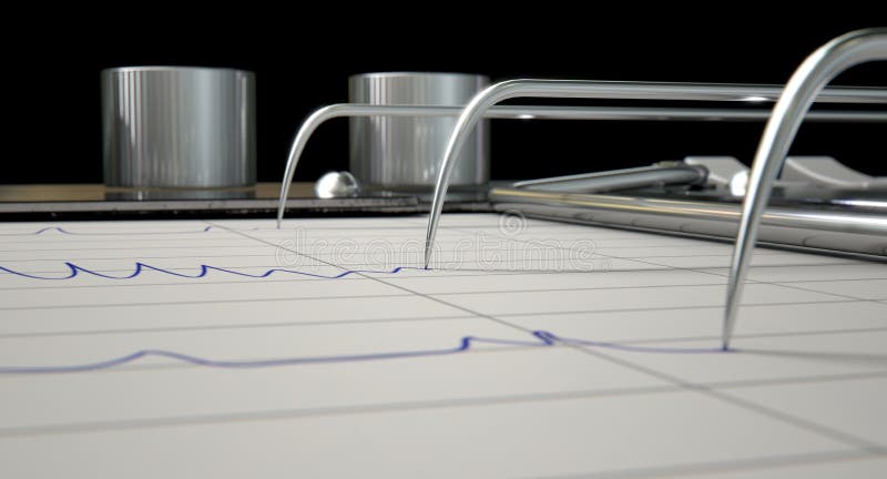 Lie Detector Test stock illustration. Illustration of detect - 101692687