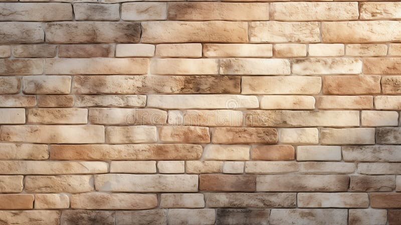 Closeup Light Brick Texture Stock Illustration - Illustration of detail ...