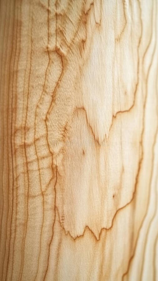 Closeup of Light Brown Wood Grain Texture Stock Image - Image of ...