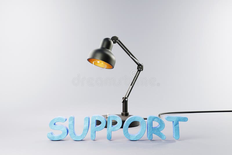 Closeup Light Bulb Glass on Neutral Grey Surface with Support Clay ...