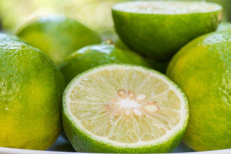 Closeup Lime slice stock photo. Image of freshness, citron - 81906806