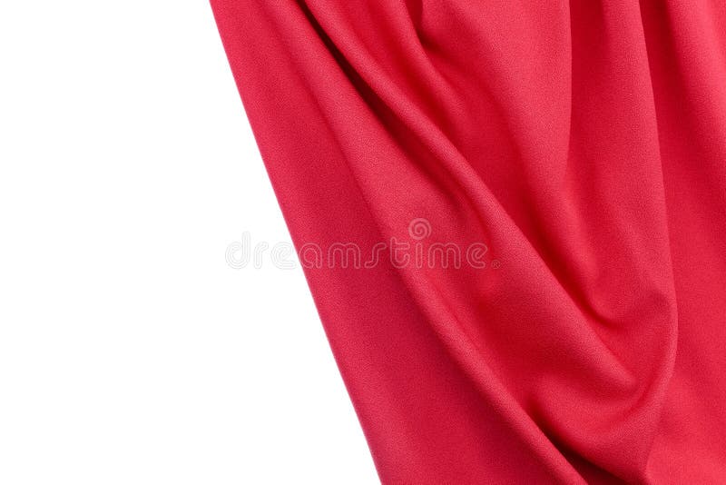 Closeup Lines in Red Silk Fabric for Background and Design Stock Photo ...