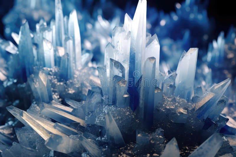 Closeup of Lithium Carbonate Crystals, the Final Product of Extraction ...