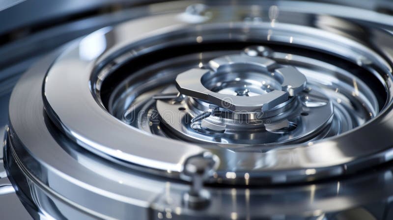 A Closeup of the Locking Mechanism on the Lid Ensuring a Tight Seal ...