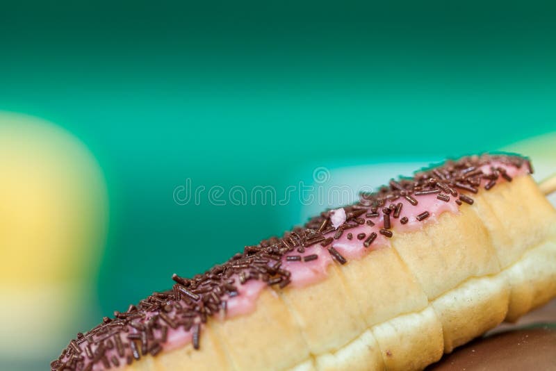 Long donuts stock image. Image of food, junk, five, chichis - 12538779
