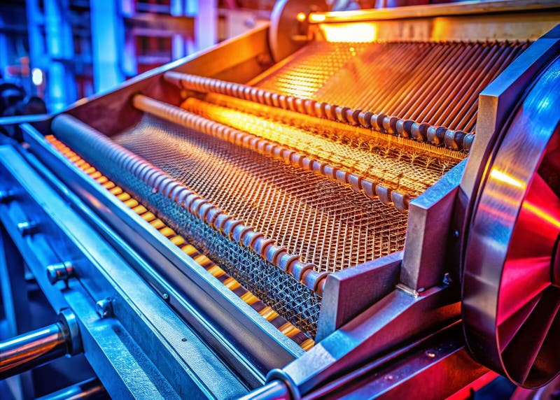 A CloseUp Look at a Vibrating Screen Material Grading Machine ...