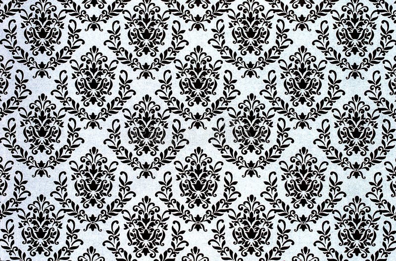 Background Damask Weaving Pattern Stock Photo - Image of material ...
