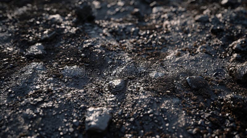 Closeup Macro of Soil Ground Stock Image - Image of agriculture, peat ...