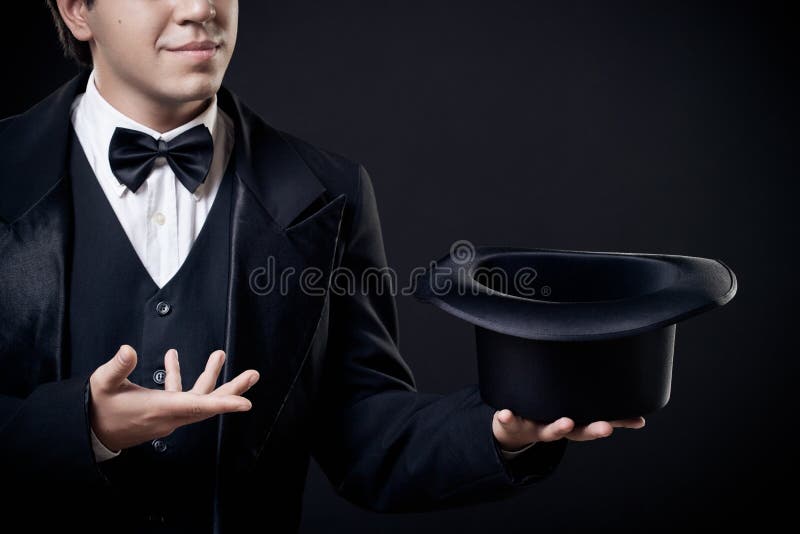 Magician stock photo. Image of elegant, show, trick, beautiful - 13019392